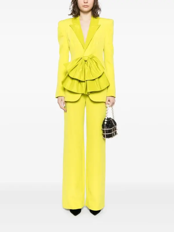 SAIID KOBEISY High-rise Straight-leg Trousers