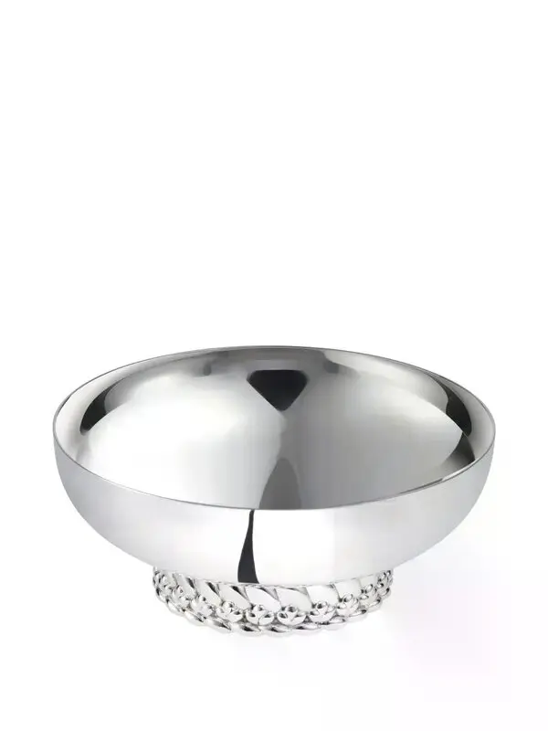 Christofle Large Babylone Bowl - Silver