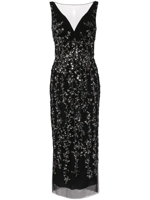 SAIID KOBEISY Sequin-embellished Gown