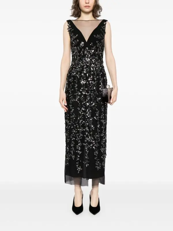 SAIID KOBEISY Sequin-embellished Gown