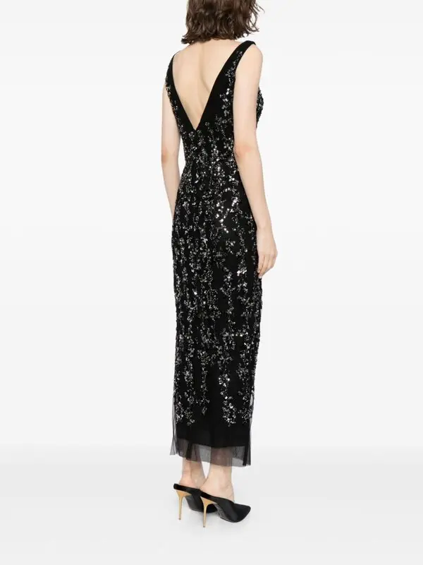 SAIID KOBEISY Sequin-embellished Gown