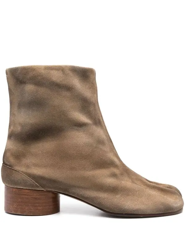 MAISON MARGIELA Tabi 30mm Ankle Boots - Brown