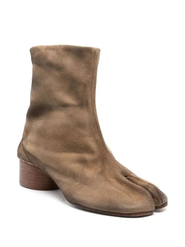 MAISON MARGIELA Tabi 30mm Ankle Boots - Brown