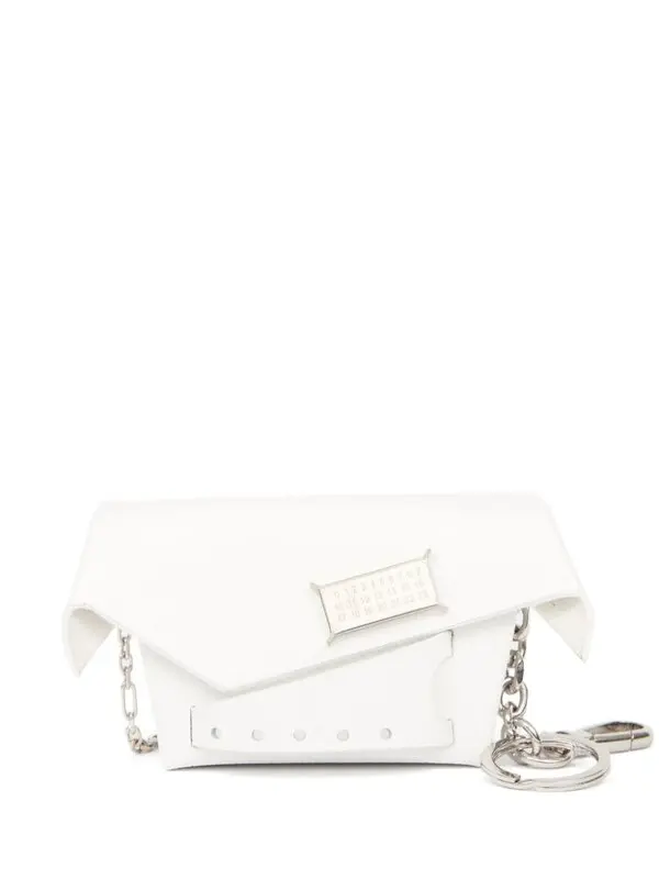 MAISON MARGIELA Snatched Classique Cross Body Bag - White