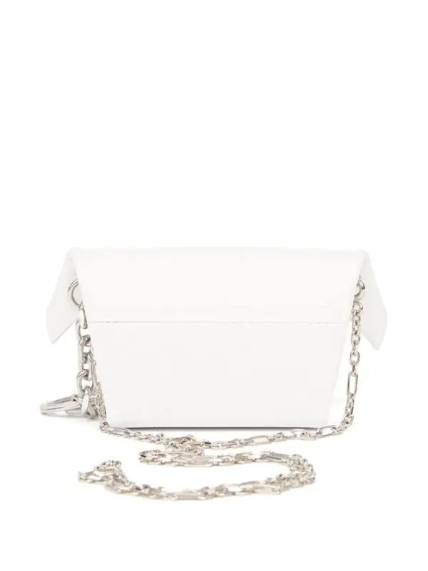 MAISON MARGIELA Snatched Classique Cross Body Bag - White