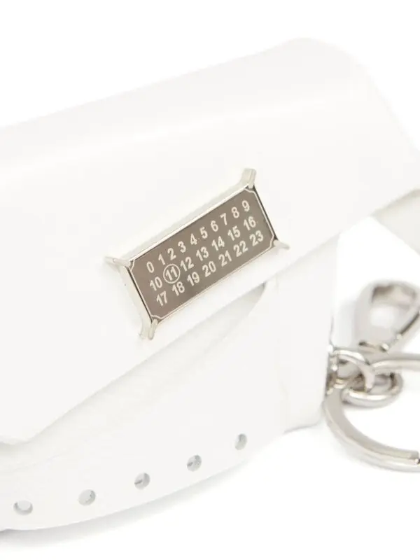 MAISON MARGIELA Snatched Classique Cross Body Bag - White