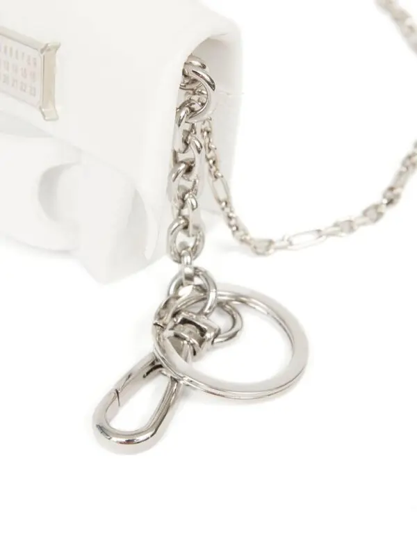 MAISON MARGIELA Snatched Classique Cross Body Bag - White
