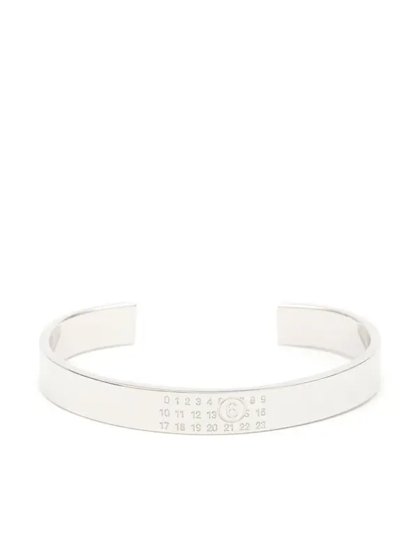 MAISON MARGIELA Polished Bracelet - Silver