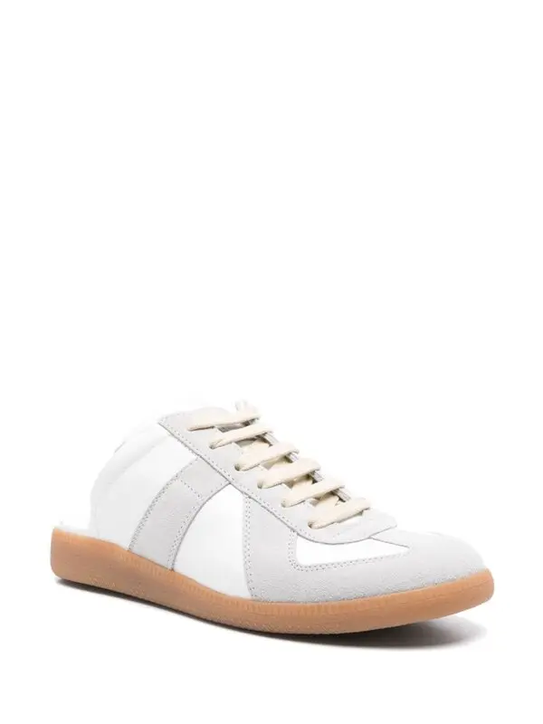 MAISON MARGIELA Panelled Lace-up Slippers