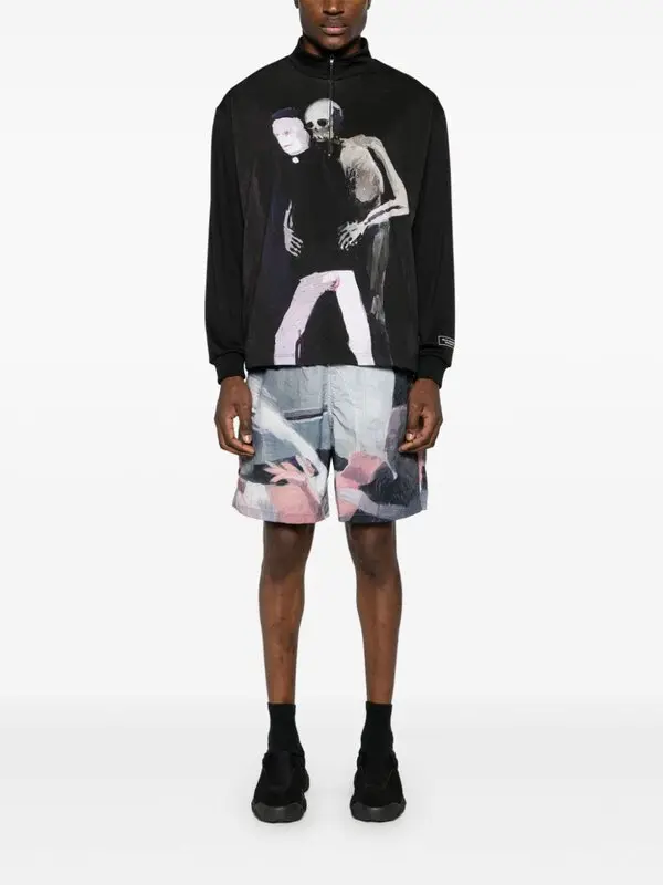UNDERCOVERISM Paint-print Track Shorts