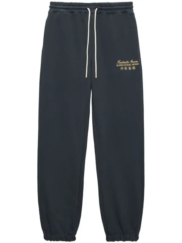 MSGM Logo-printed Jogging Trousers