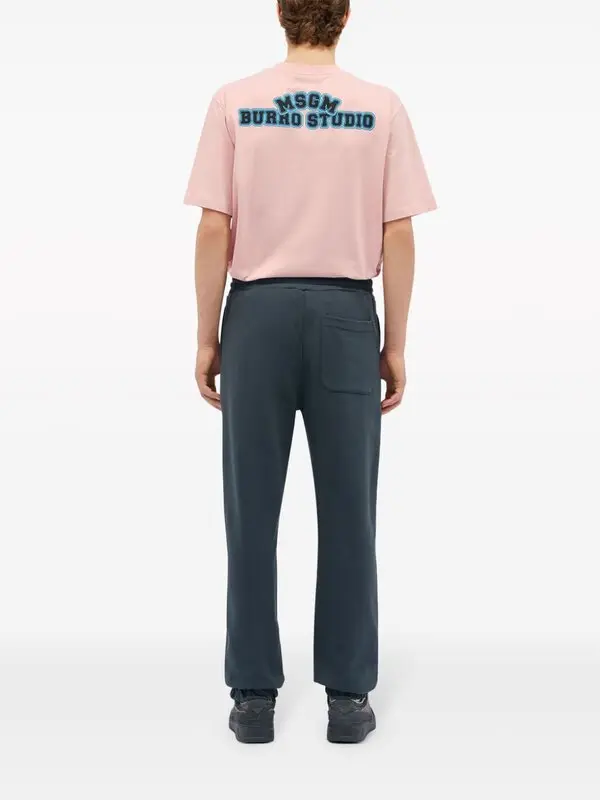 MSGM Logo-printed Jogging Trousers