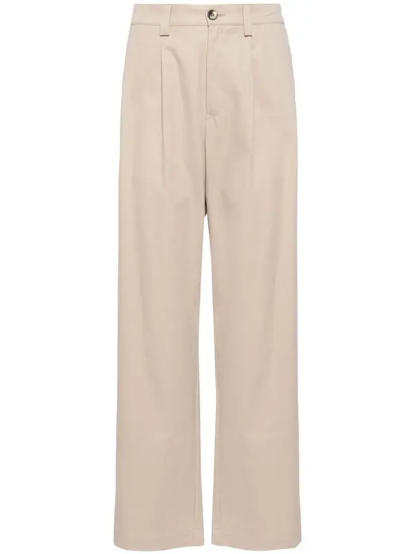 Sease Cotton Wide-leg Trousers
