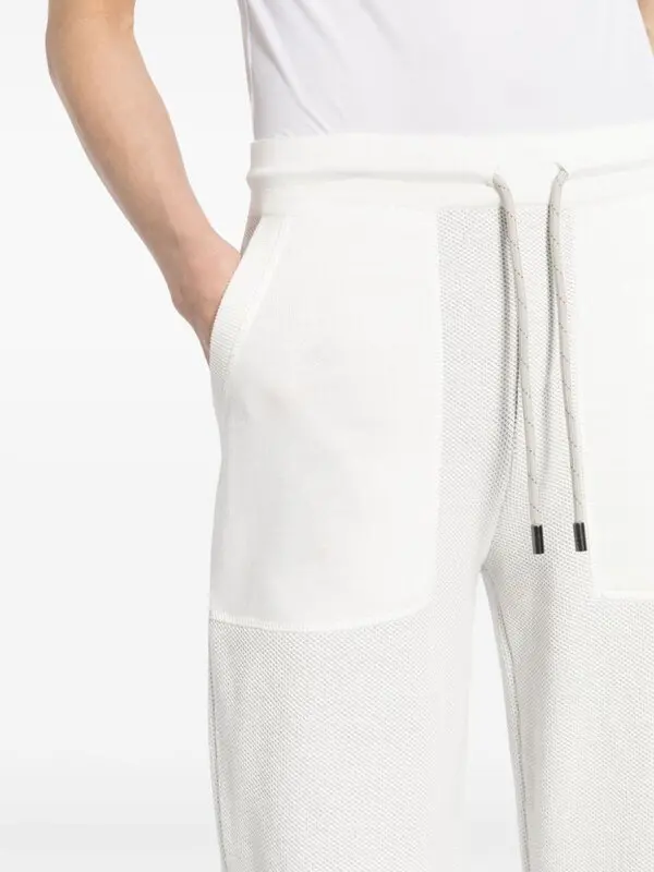 Sease Honeycomb Knit Track Pants