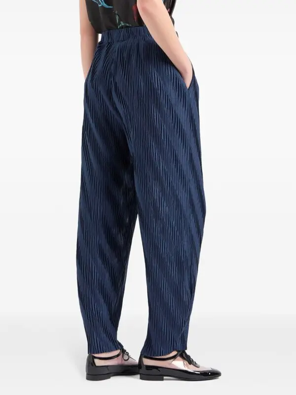 Giorgio Armani High-waisted Pleated Trousers