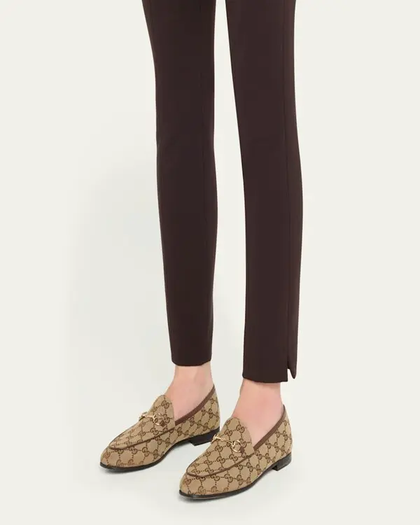 Gucci Gg Canvas Jordaan Loafers