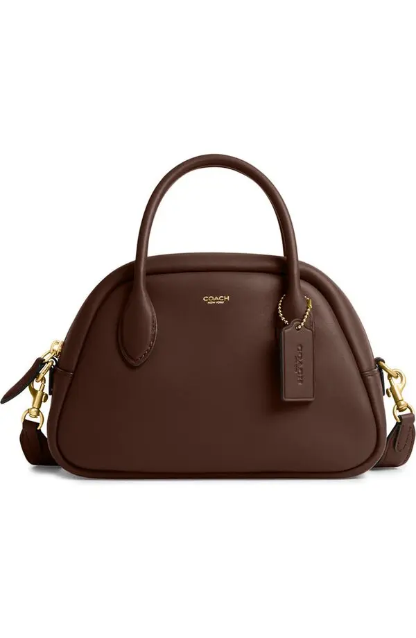COACH Borough Leather Bowling Bag