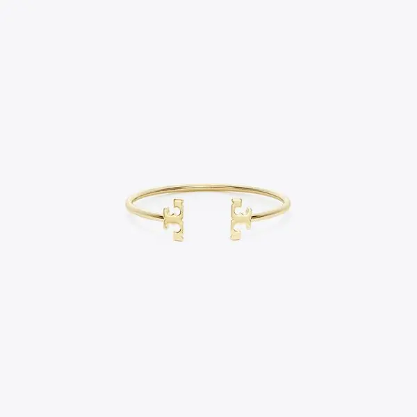 Tory Burch Icon Flex Cuff - Tory Gold