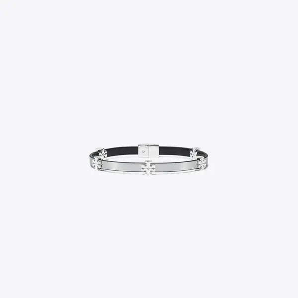 Tory Burch Icon Bio Bracelet - Light Silver/silver