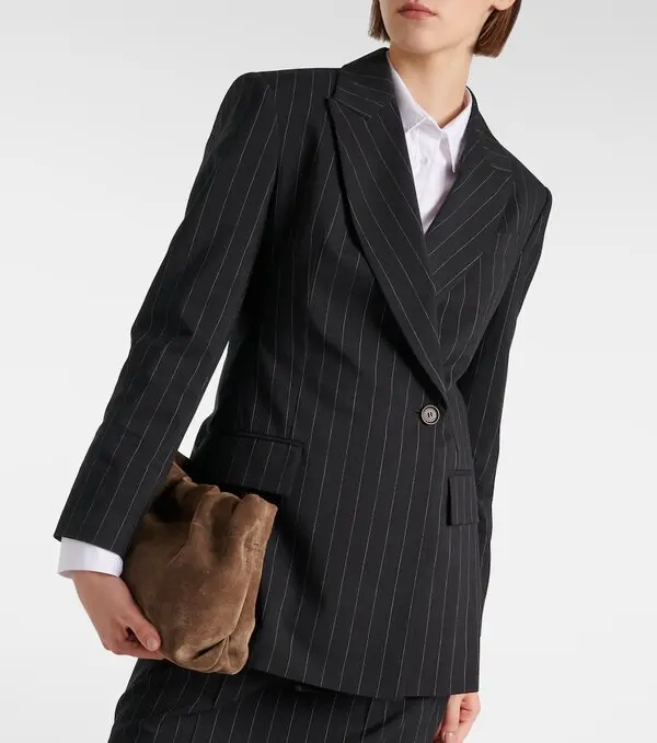 Brunello Cucinelli Pinstripe Blazer