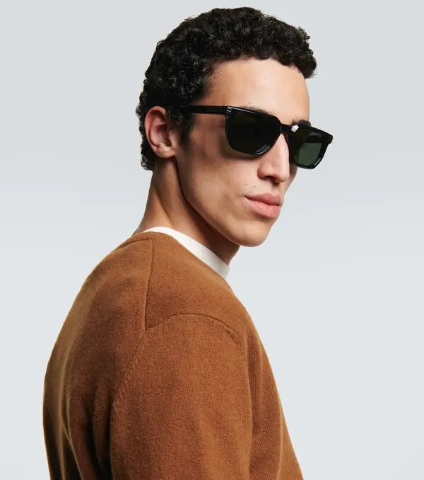 Zegna Square Sunglasses - Black