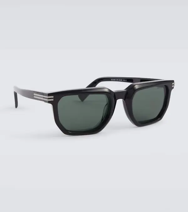 Zegna Square Sunglasses - Black