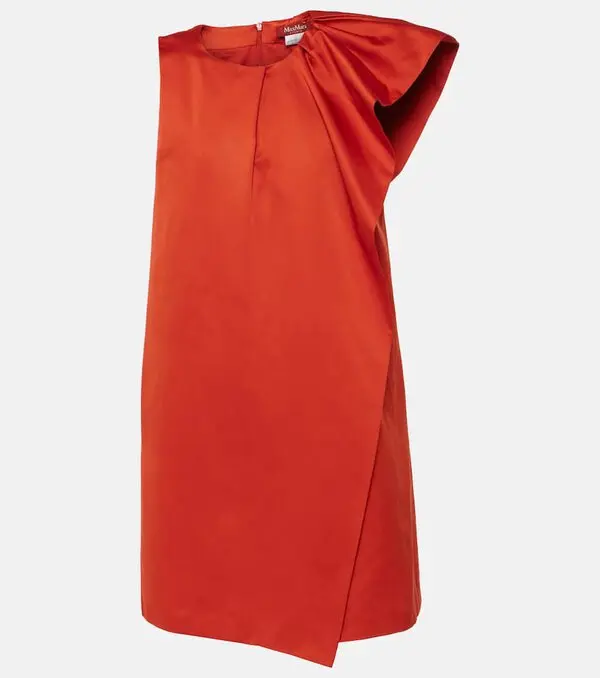 Max Mara Edmea Gathered Minidress