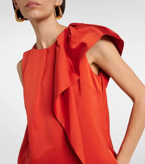 Max Mara Edmea Gathered Minidress