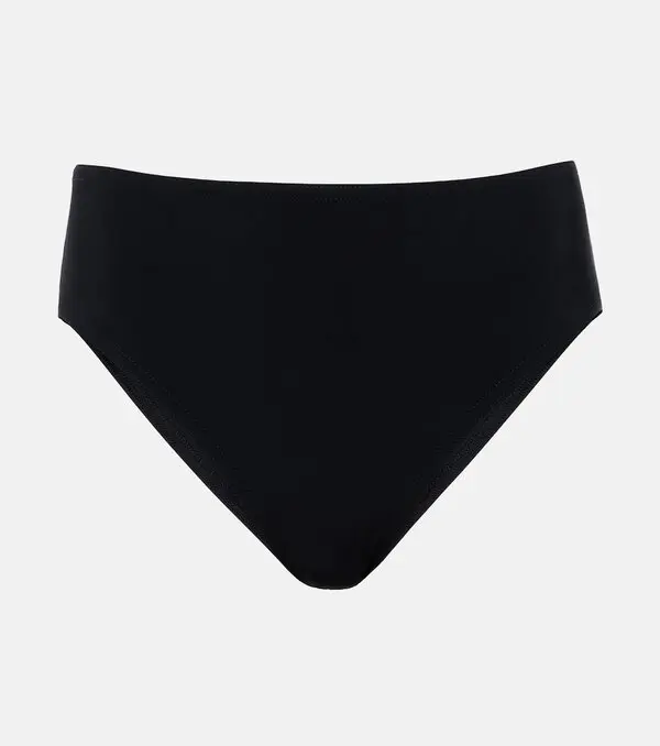 KARLA COLLETTO Basics High-rise Bikini Bottoms - Black
