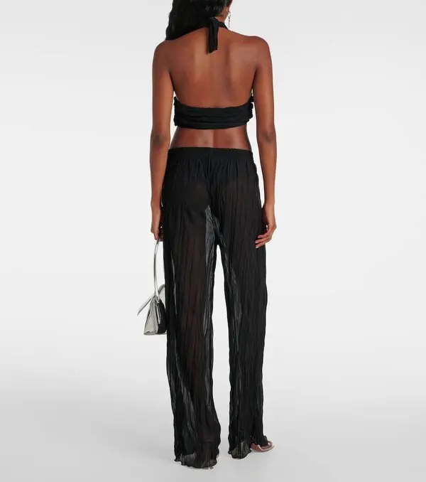 Jade Swim Mika High-rise Straight Leg Pants