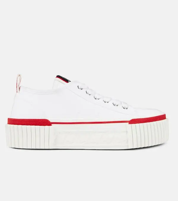 CHRISTIAN LOUBOUTIN Super Pedro Platform Sneakers