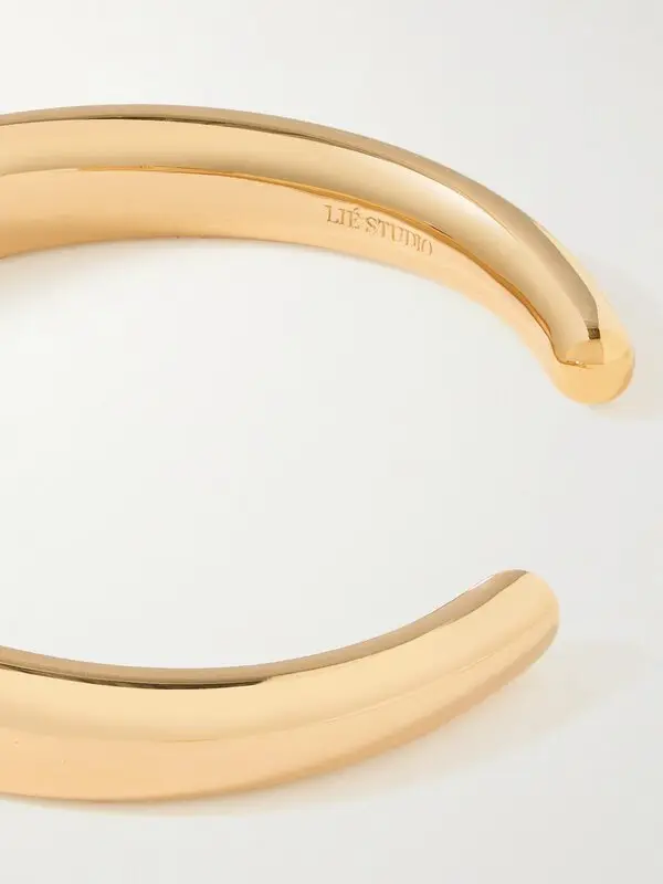 Lié Studio The Amanda -plated Cuff - Gold