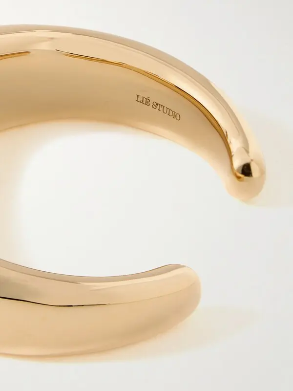 Lié Studio The Emma -plated Cuff - Gold