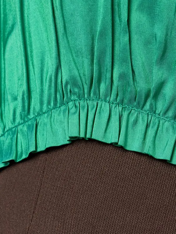 Christopher John Rogers Strapless Grosgrain-trimmed Canvas Gown