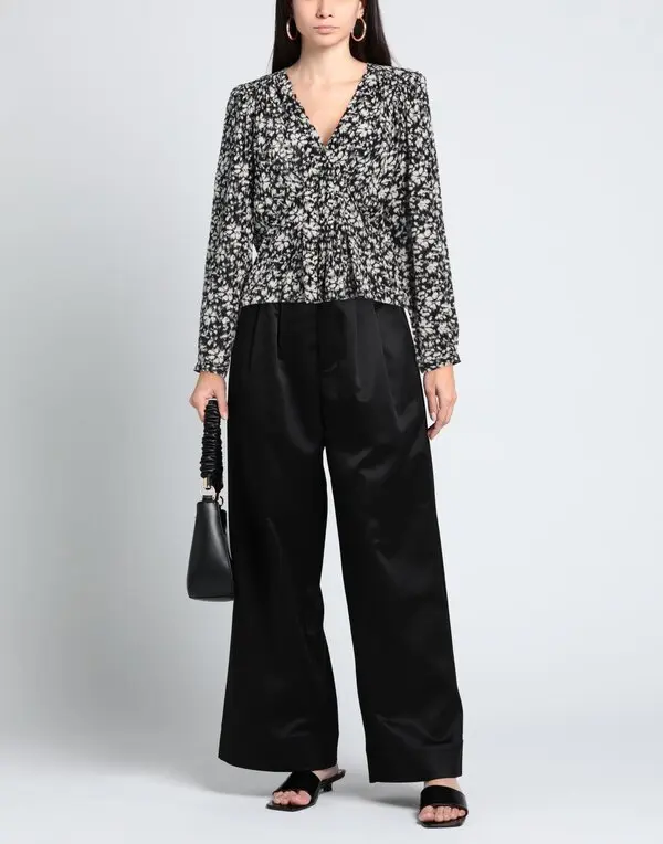 MARANT ETOILE Floral Print Viscose And Silk Blend Top