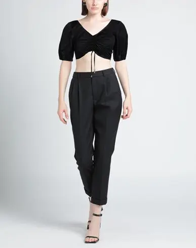 Pinko Crop Top In Cotton And Polyester