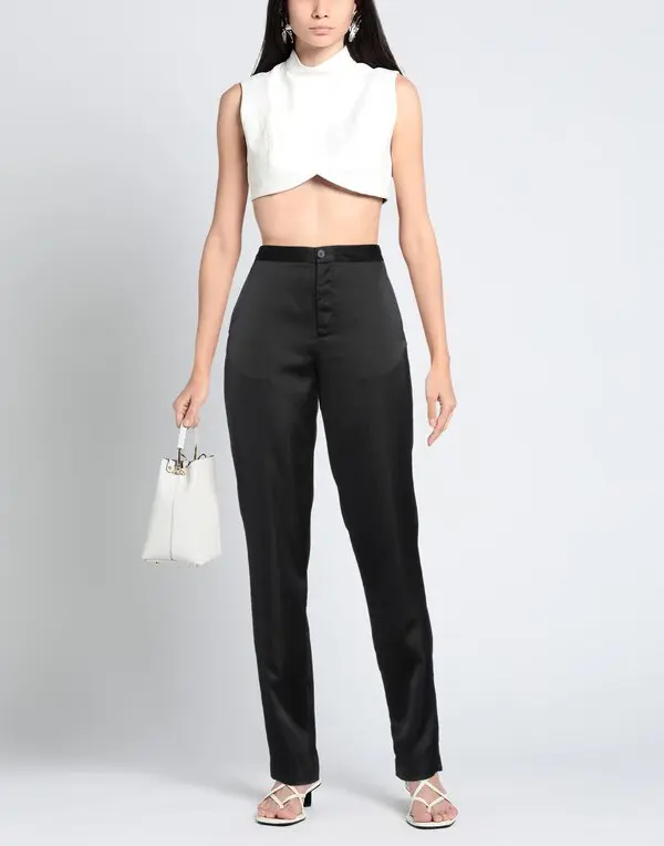 ROBERTO COLLINA Tapered Satin Pants