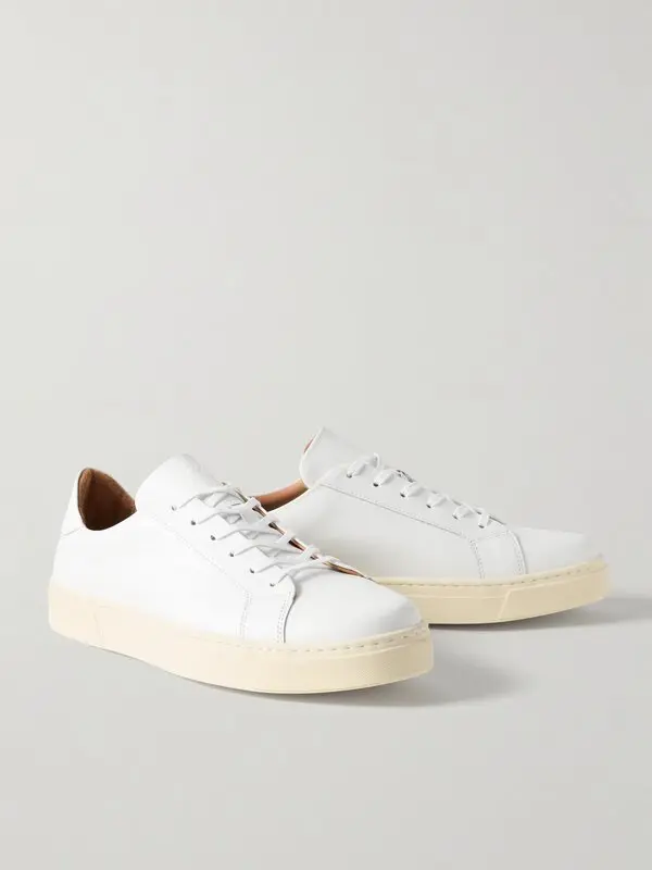 George Cleverley Jack Ii Leather Sneakers