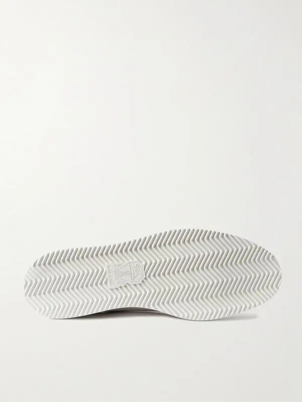 Brunello Cucinelli Full-grain Leather Sneakers