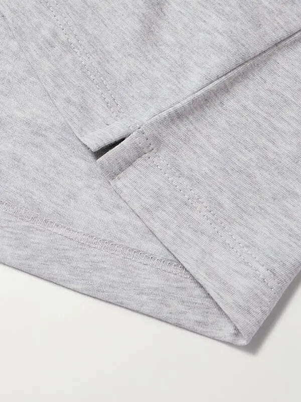 Brunello Cucinelli Cotton-jersey T-shirt - Gray