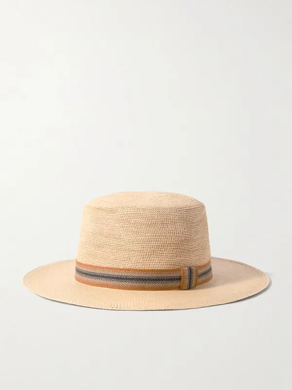 Loro Piana Naoki Straw Hat - Neutrals
