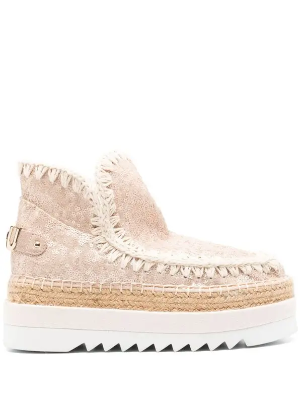 Mou Sequined Espadrilles
