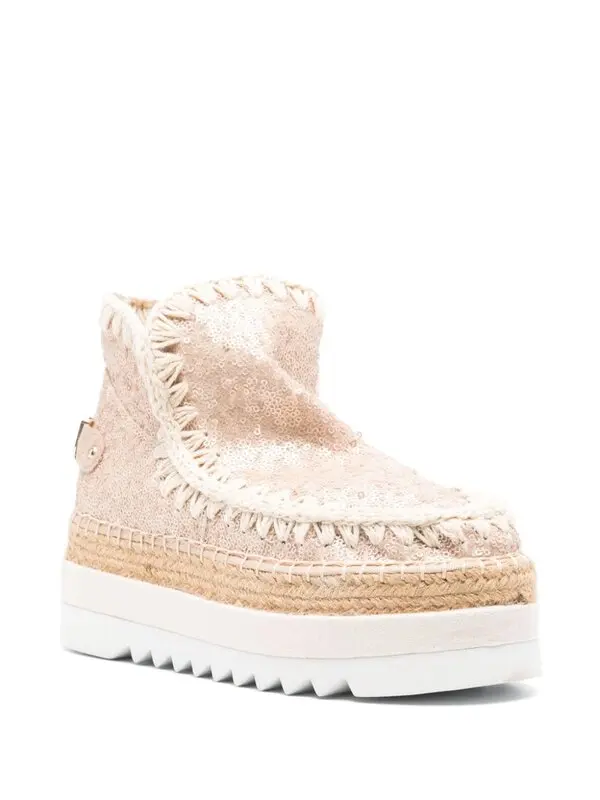 Mou Sequined Espadrilles