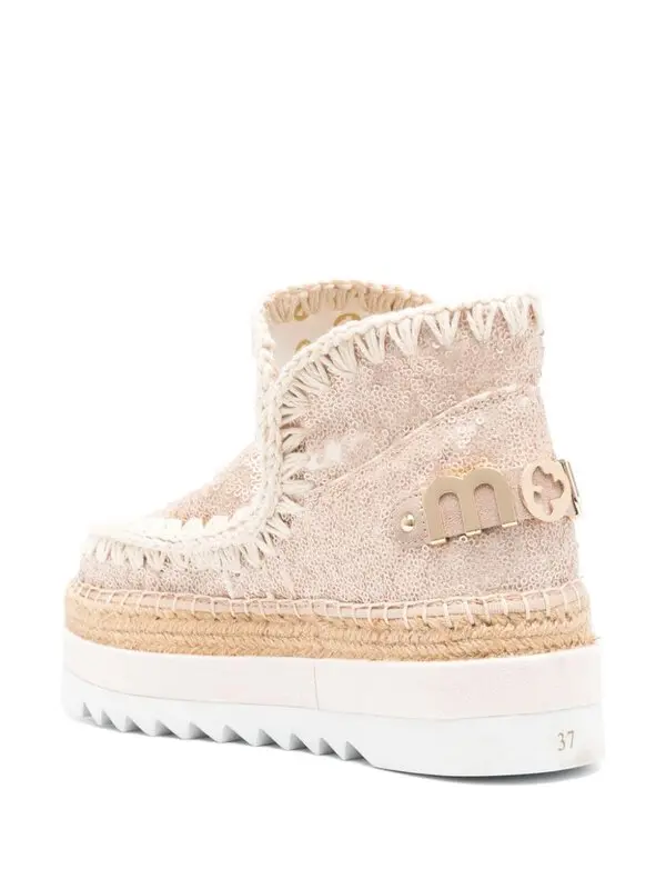 Mou Sequined Espadrilles