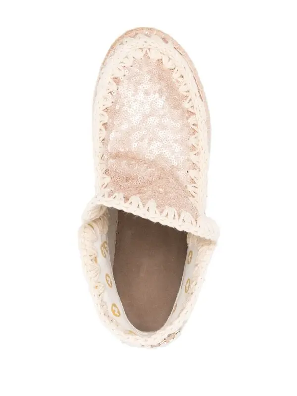 Mou Sequined Espadrilles