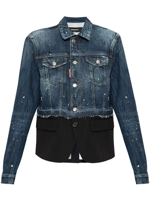 Dsquared2 Logo-patch Cotton Jacket