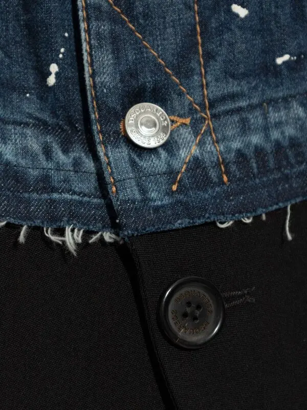 Dsquared2 Logo-patch Cotton Jacket