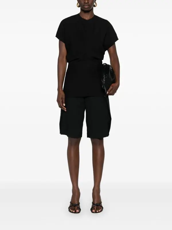 TOTEME Leteri Textured Blouse - Black