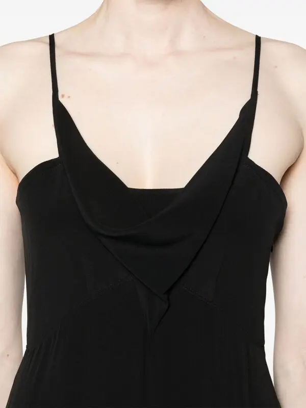 Isabel Marant Étoile Kapri Cowl-neck Maxi Dress - Black