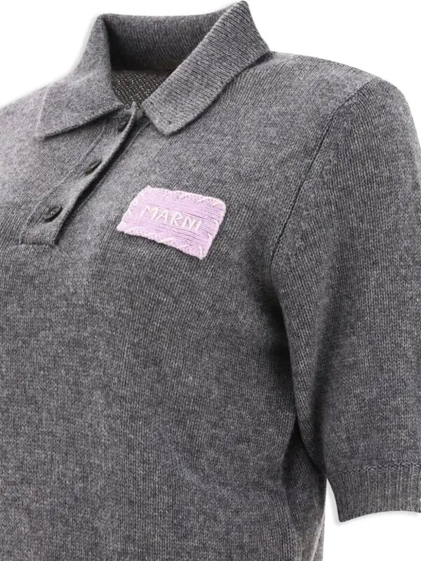 Marni Logo-appliqué Cashmere Sweater